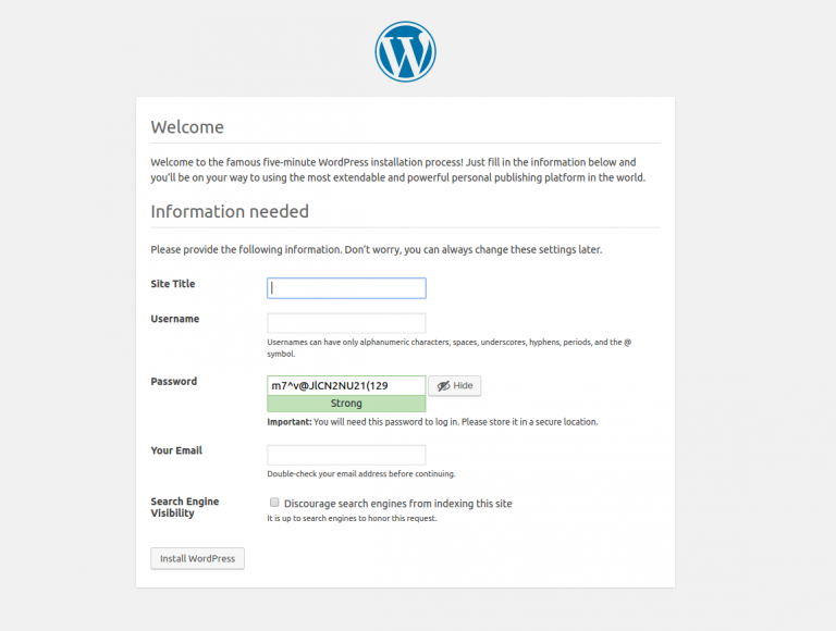 How To Install Wordpress On Centos7 With Lamp Stack Linux Scripts Hub